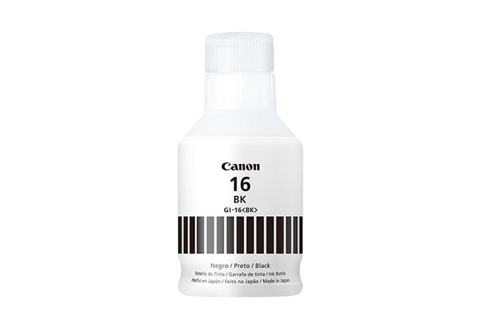 Canon GI-16 Ink Bottle - Black | Sagatronix